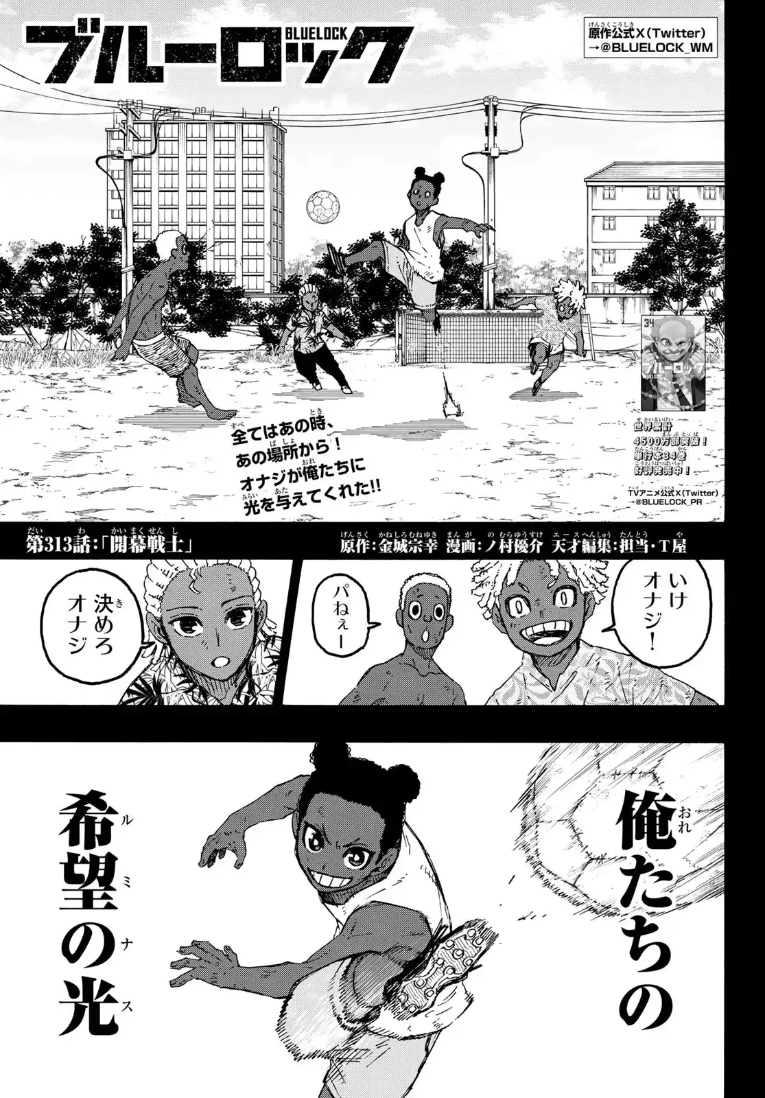 Capítulo 313 | Wiki Blue Lock | Fandom