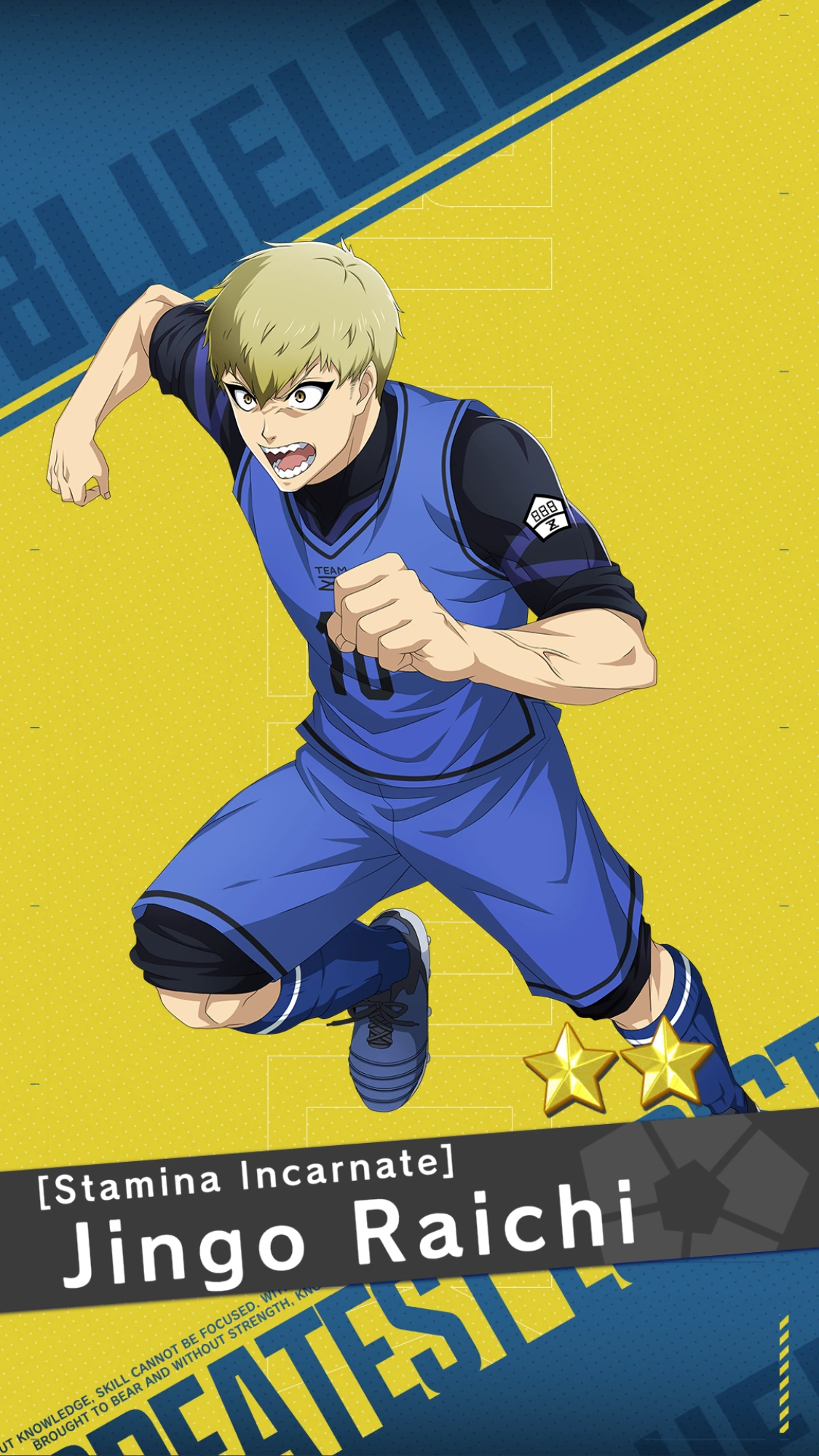 Jingo Raichi: Stamina Incarnate | Blue Lock Project World Champion Wiki ...