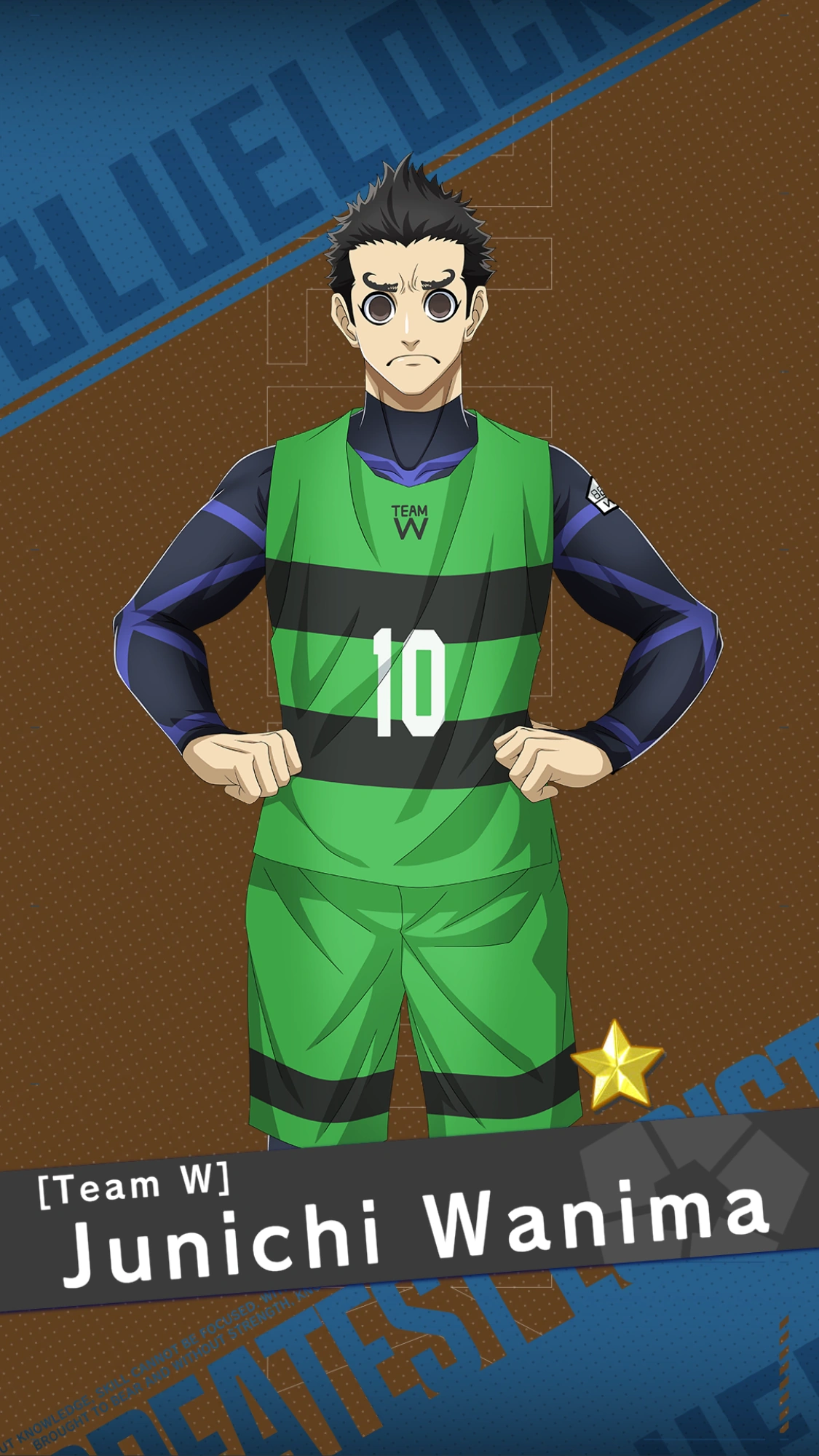 Junichi Wanima: Team W | Blue Lock Project World Champion Wiki | Fandom