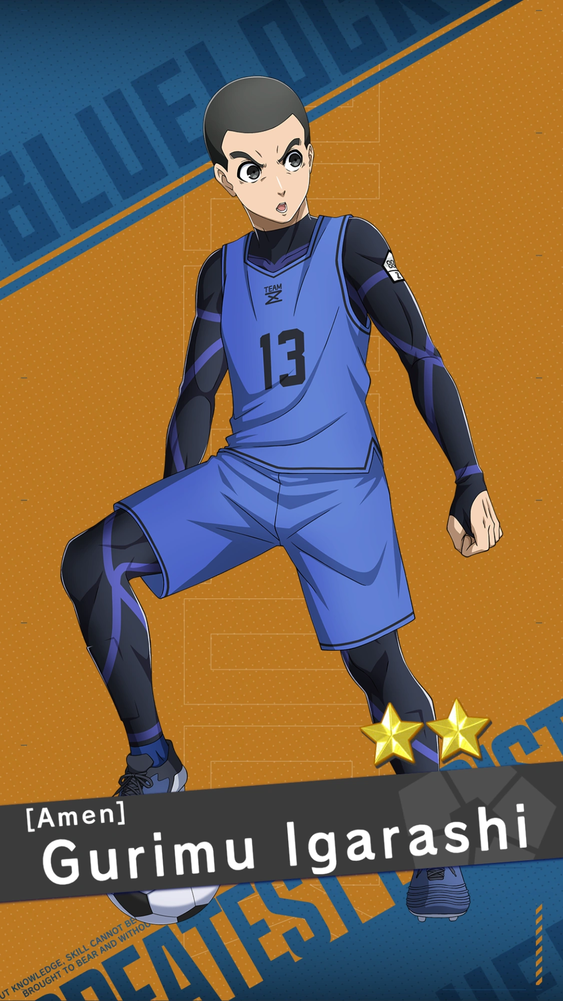 Gurimu Igarashi: Amen | Blue Lock Project World Champion Wiki | Fandom
