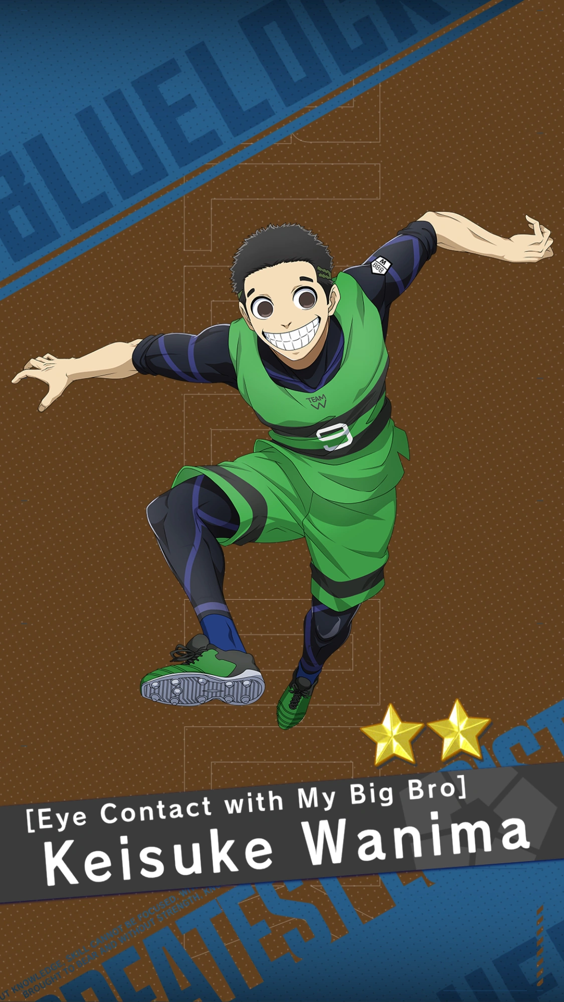 Keisuke Wanima: Eye Contact with My Big Bro | Blue Lock Project World ...