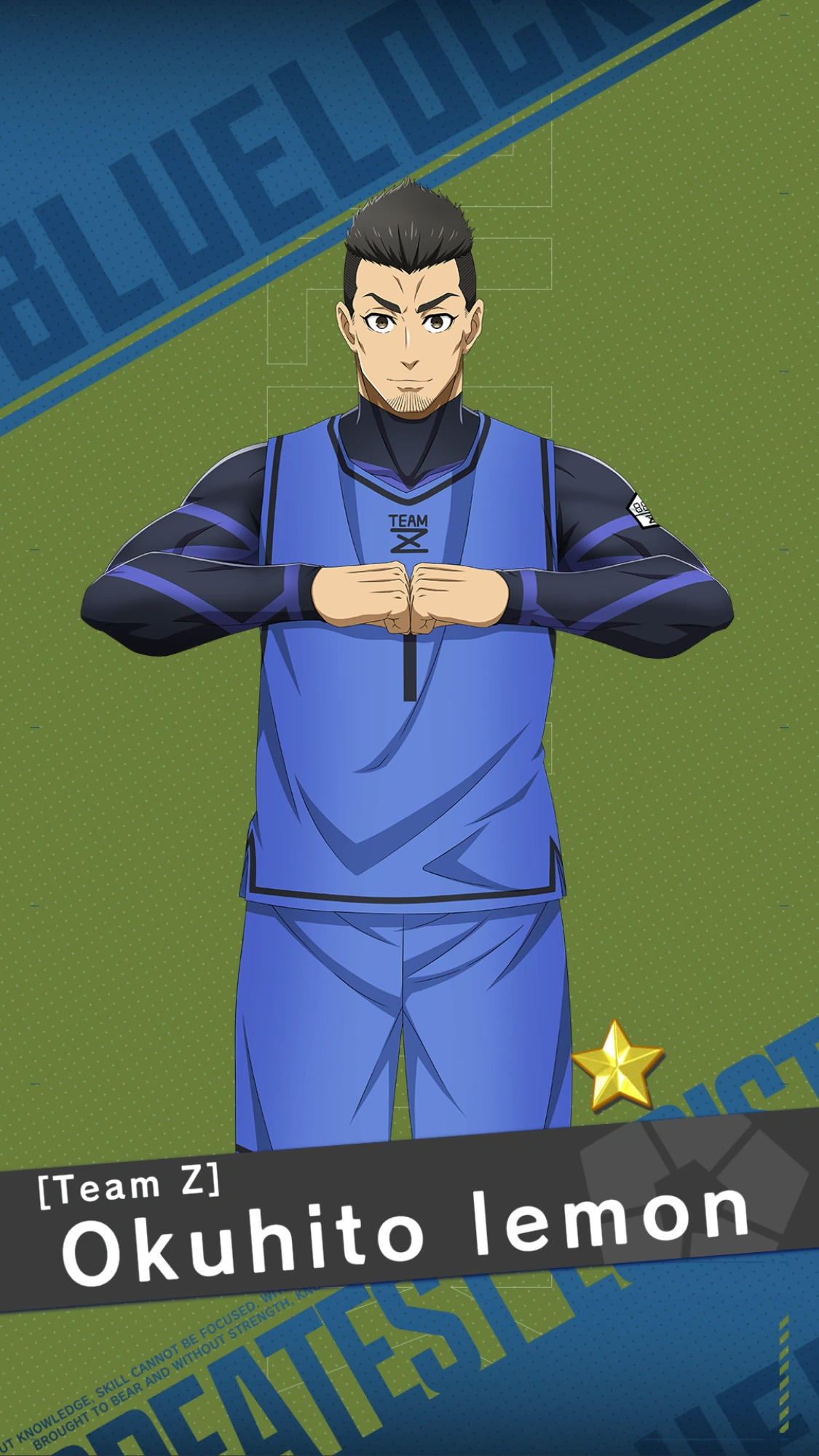 Okuhito Iemon: Team Z | Blue Lock Project World Champion Wiki | Fandom