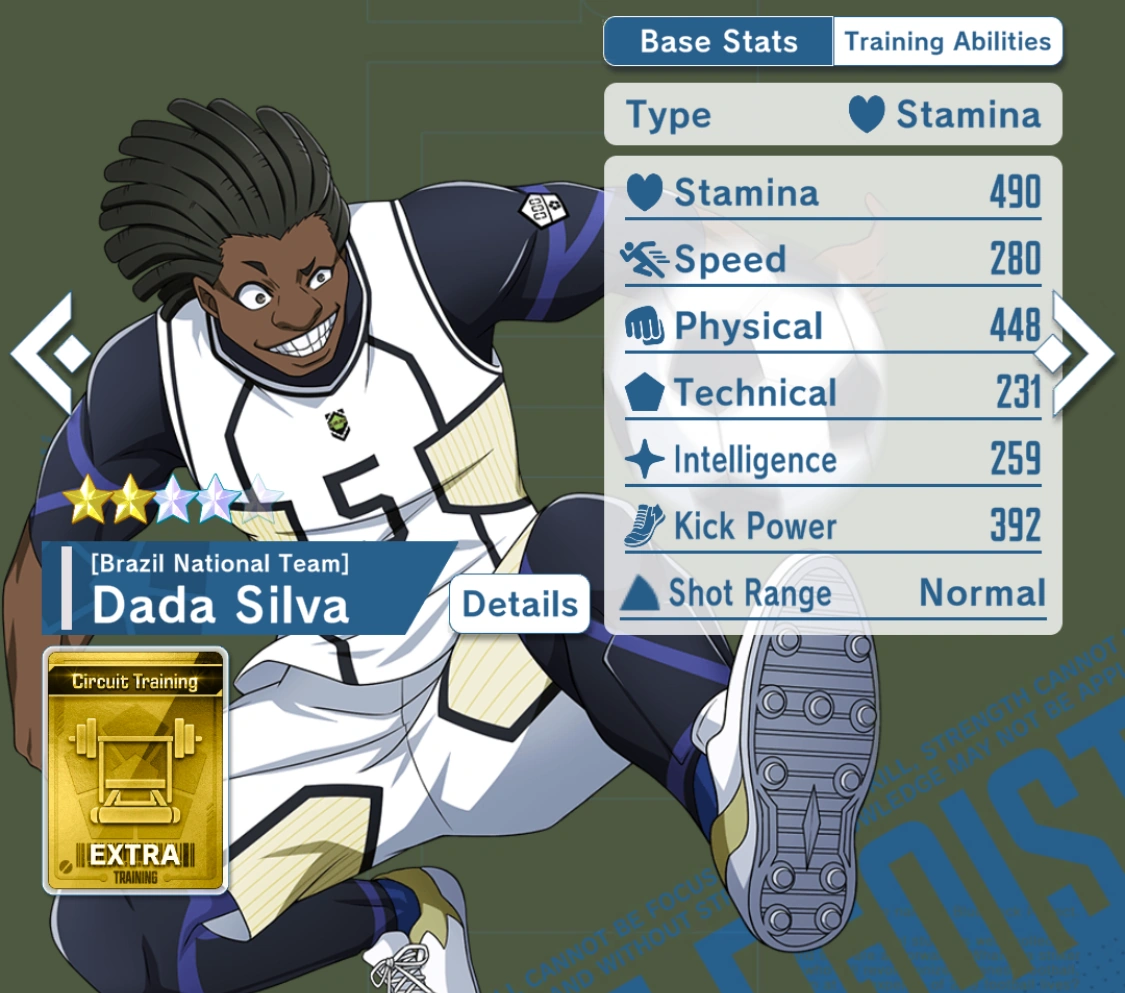 Dada Silva: Brazil National Team | Blue Lock Project World Champion ...