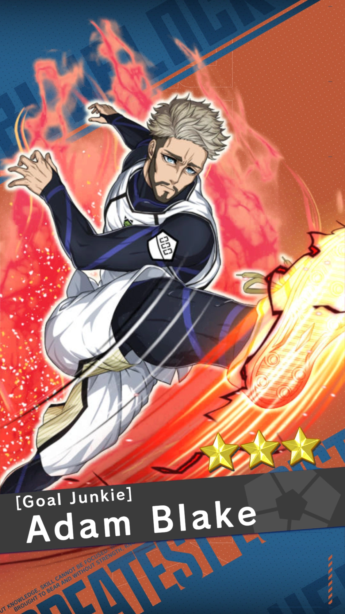 Adam Blake: Goal Junkie | Blue Lock Project World Champion Wiki | Fandom