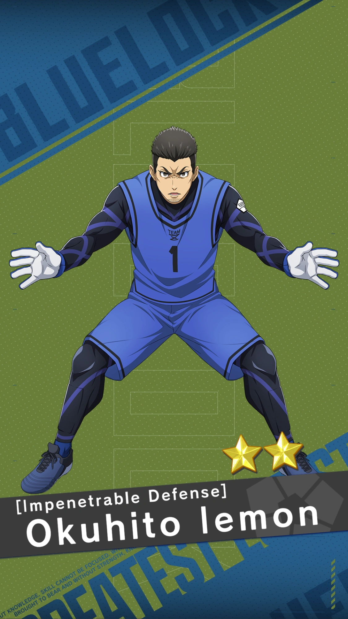 Okuhito Iemon: Impenetrable Defense | Blue Lock Project World Champion ...