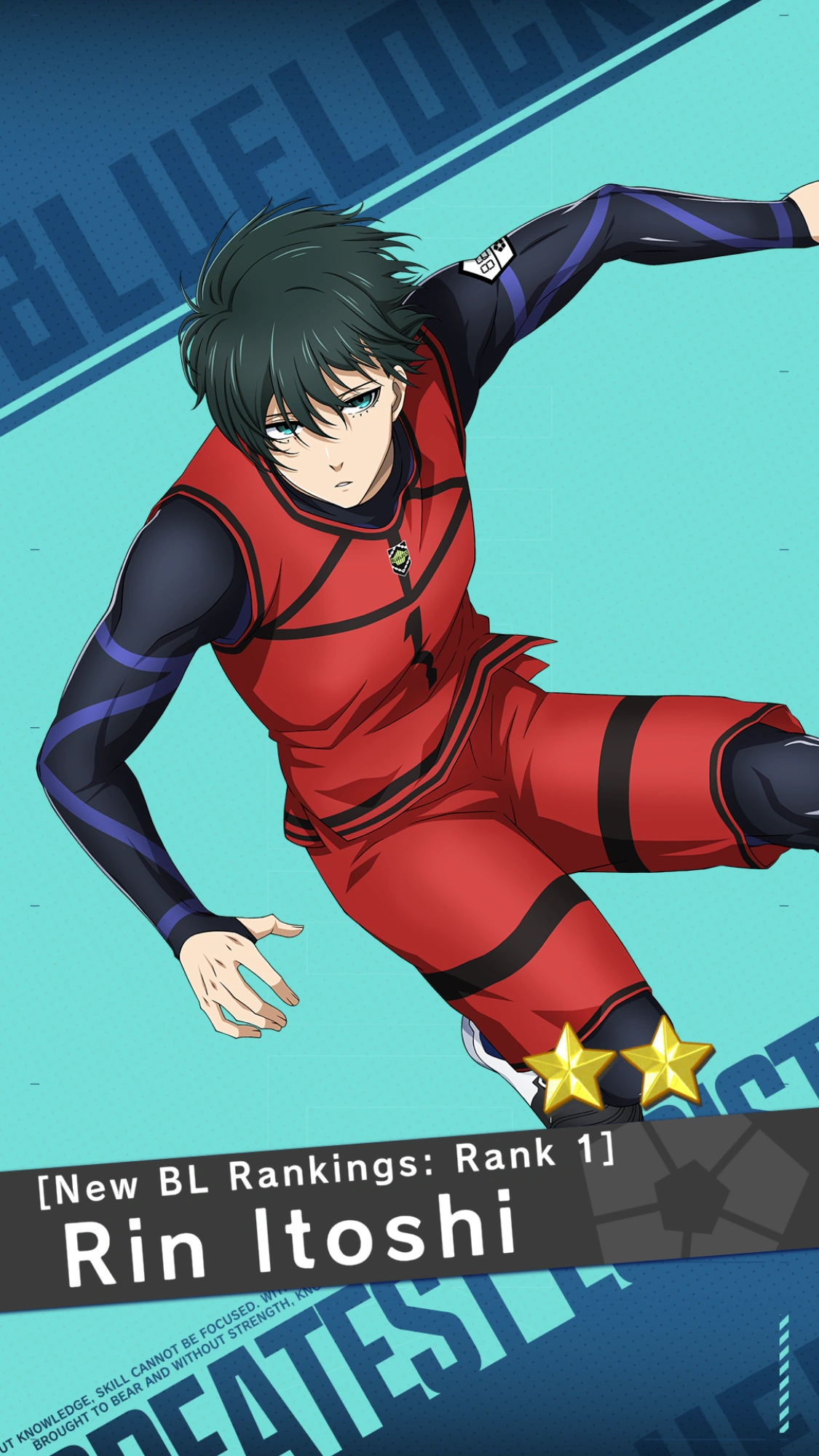 Rin Itoshi: New BL Rankings: Rank 1 | Blue Lock Project World Champion ...