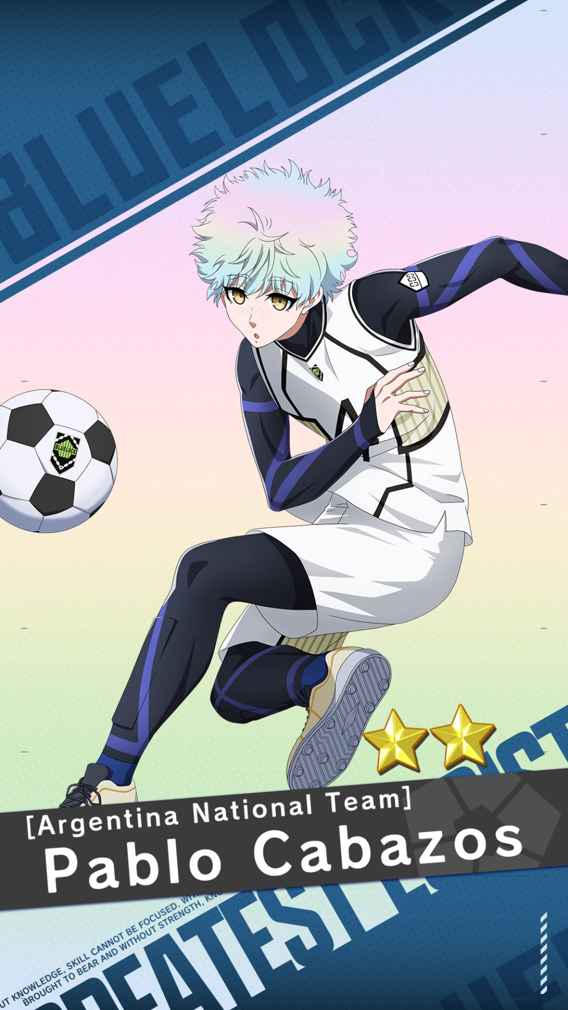 Pablo Cabazos: Argentina National Team | Blue Lock Project World ...
