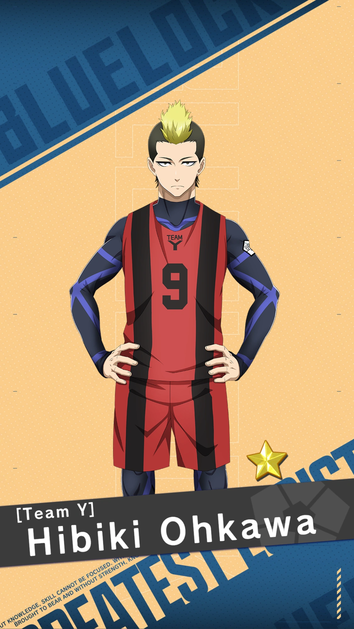 Hibiki Ohkawa: Team Y | Blue Lock Project World Champion Wiki | Fandom
