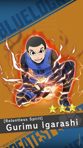 Gurimu Igarashi: Relentless Spirit | Blue Lock Project World Champion ...