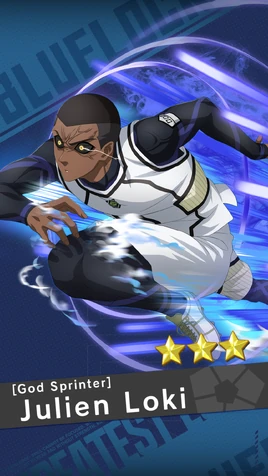 Julien Loki: God Sprinter | Blue Lock Project World Champion Wiki | Fandom