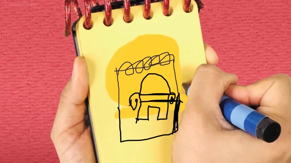 blues clues how to draw hands on hips