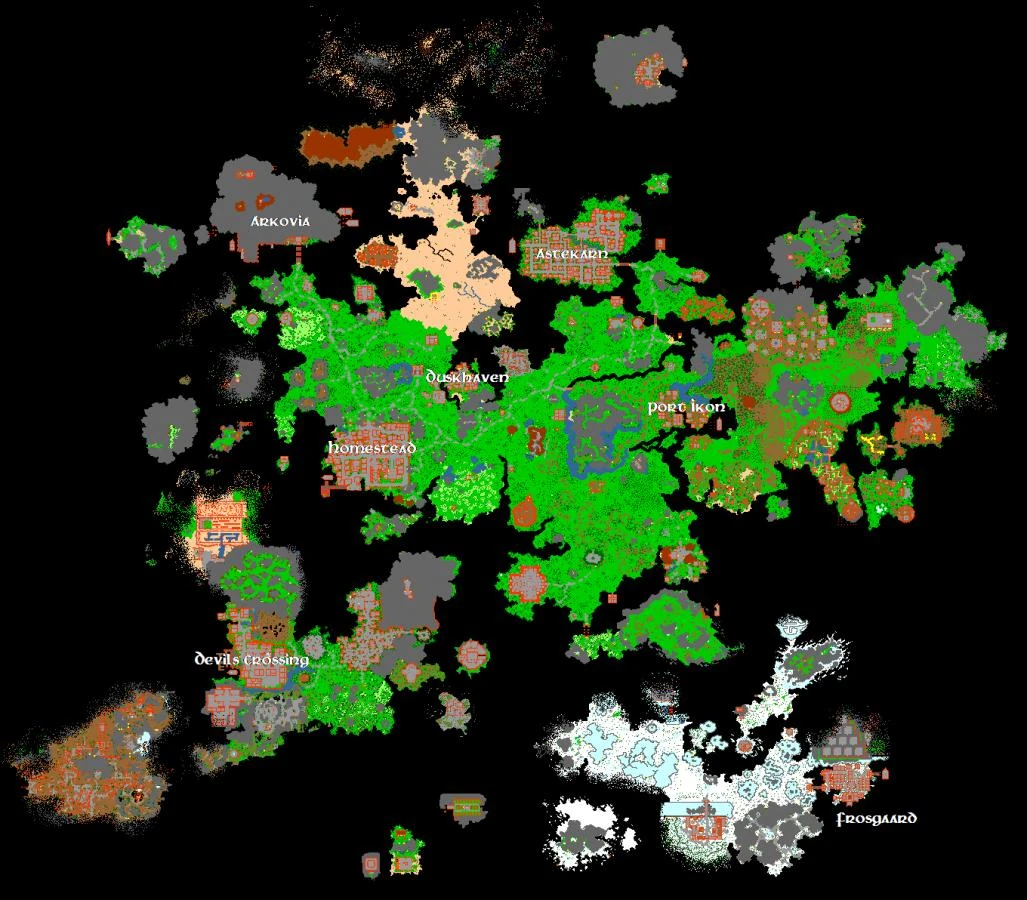 World Map | Blueshift Wiki | Fandom