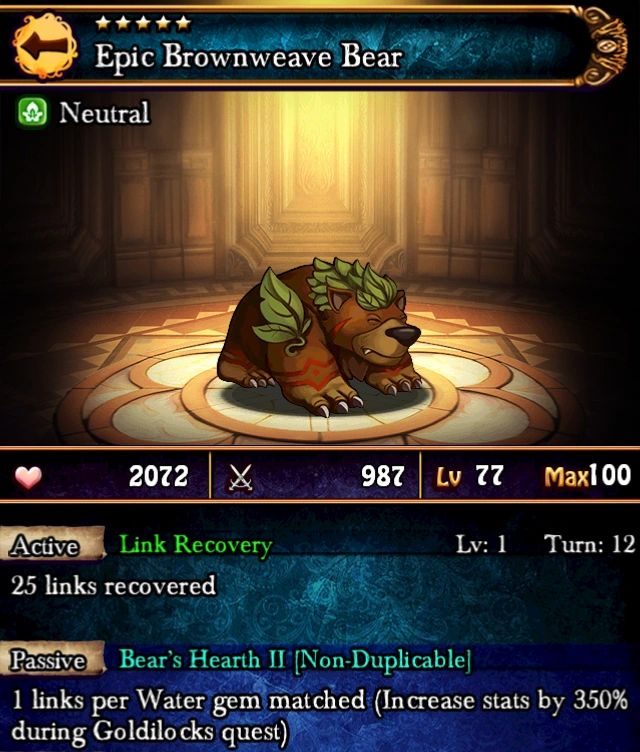 Epic Brownweave Bear | Fable Age Wiki | Fandom