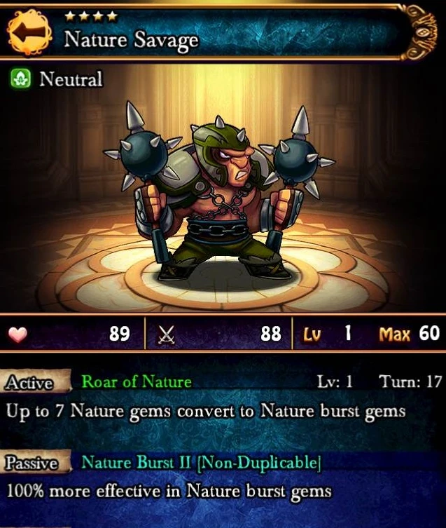 Nature Savage | Fable Age Wiki | Fandom