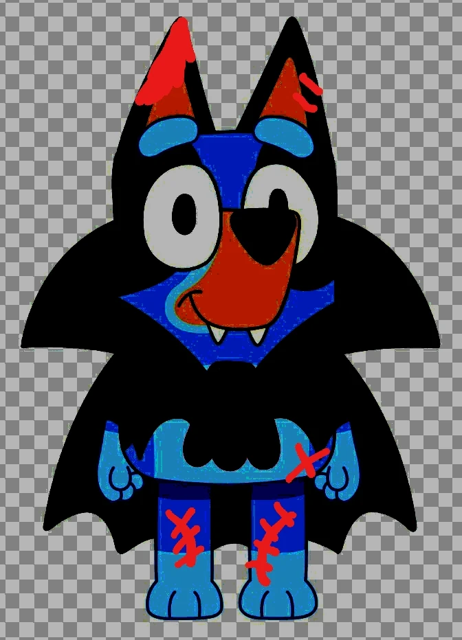 Vampire-Werewolf Bluey | Bluey Fanon Wiki | Fandom