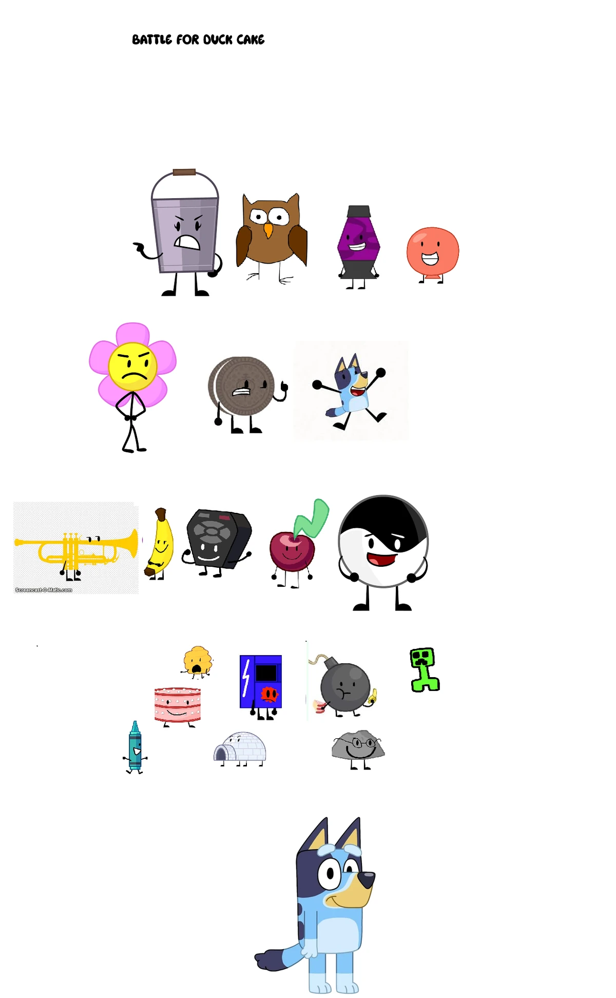 Battle for duck cake | Bluey Fanon Wiki | Fandom