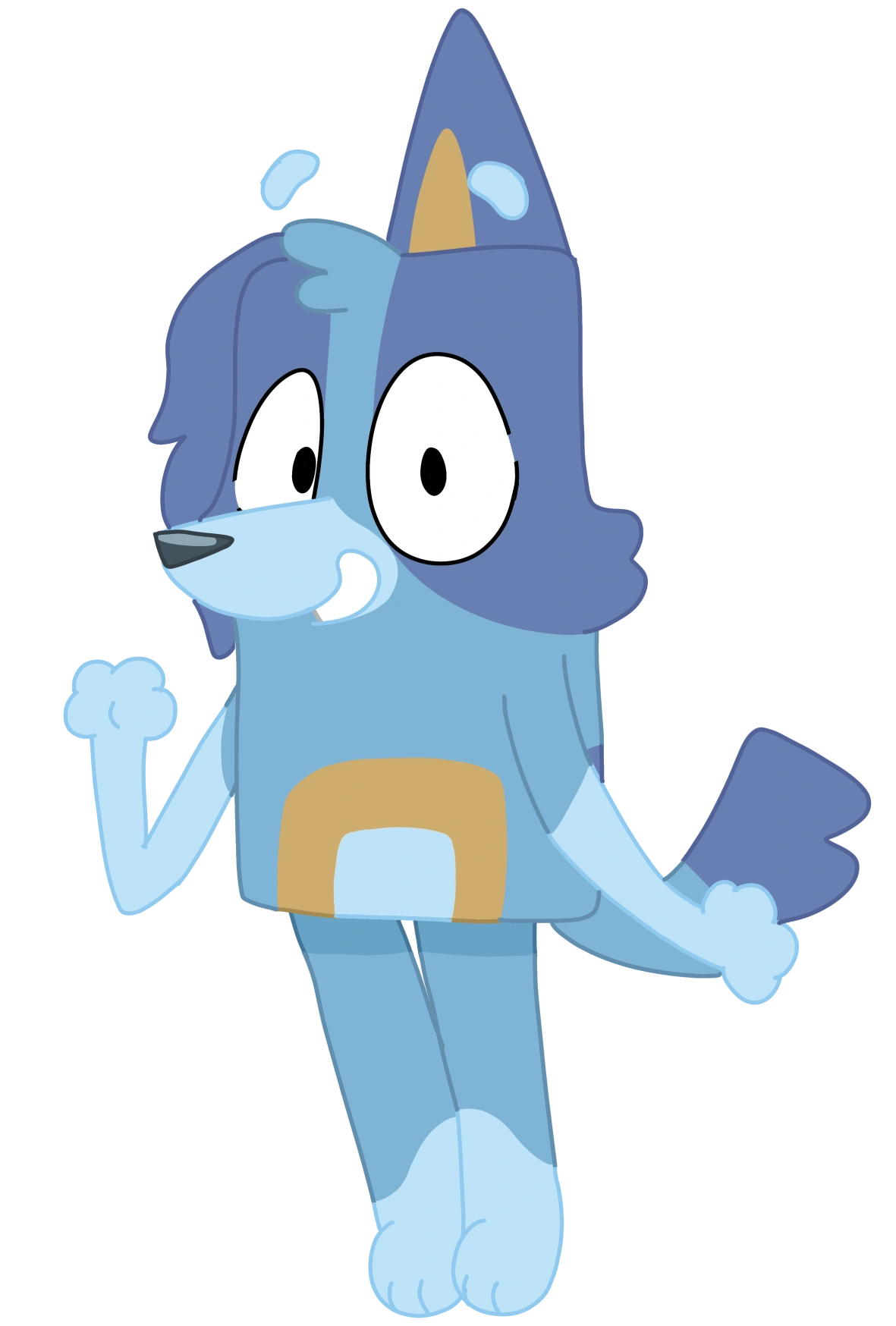 Chloé Border Labraheeler | Bluey, The Futureverse Wiki | Fandom