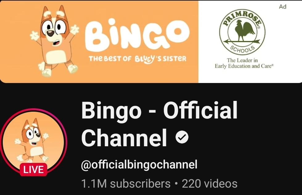 Bingo - Official Channel | Bluey Wiki | Fandom