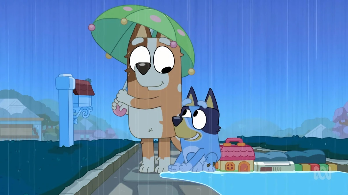 La pluie | Wiki Bluey | Fandom