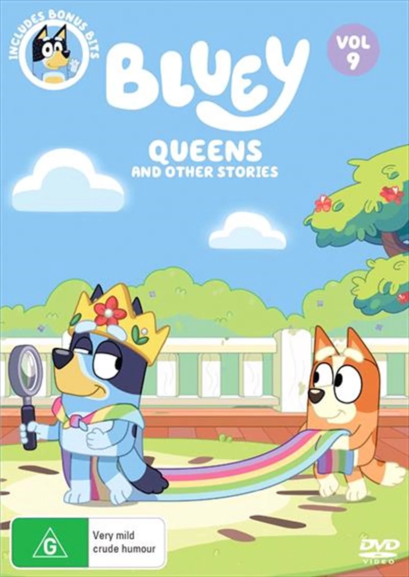 Bluey: Queens And Other Stories Vol 9 (DVD) | Bluey Wiki | Fandom