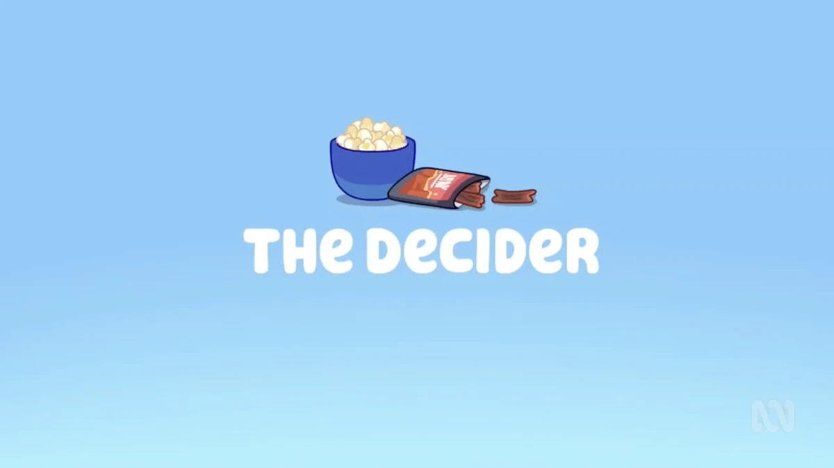 The Decider | Bluey Wiki | Fandom