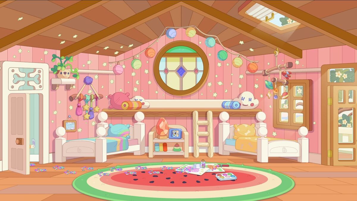 Bluey and Bingo Heeler's Bedroom | Bluey Wiki | Fandom