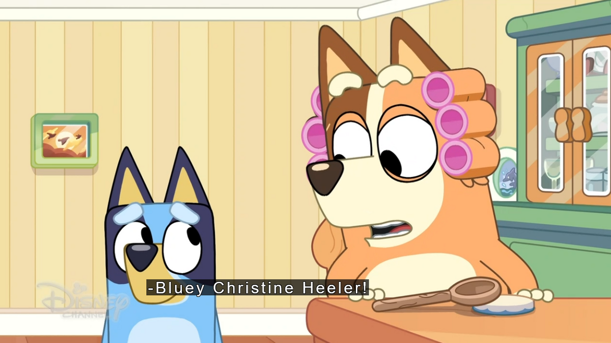 Talk:Bluey Heeler | Bluey Wiki | Fandom