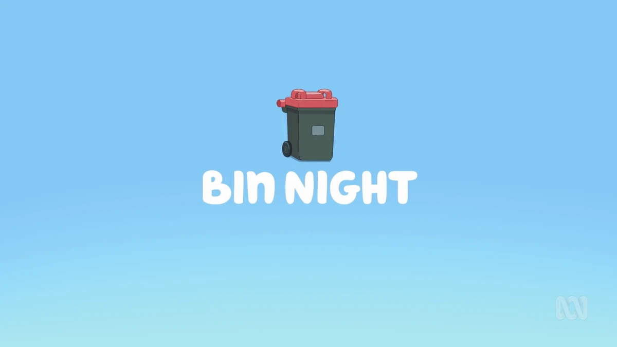 Bin Night | Bluey Wiki | Fandom