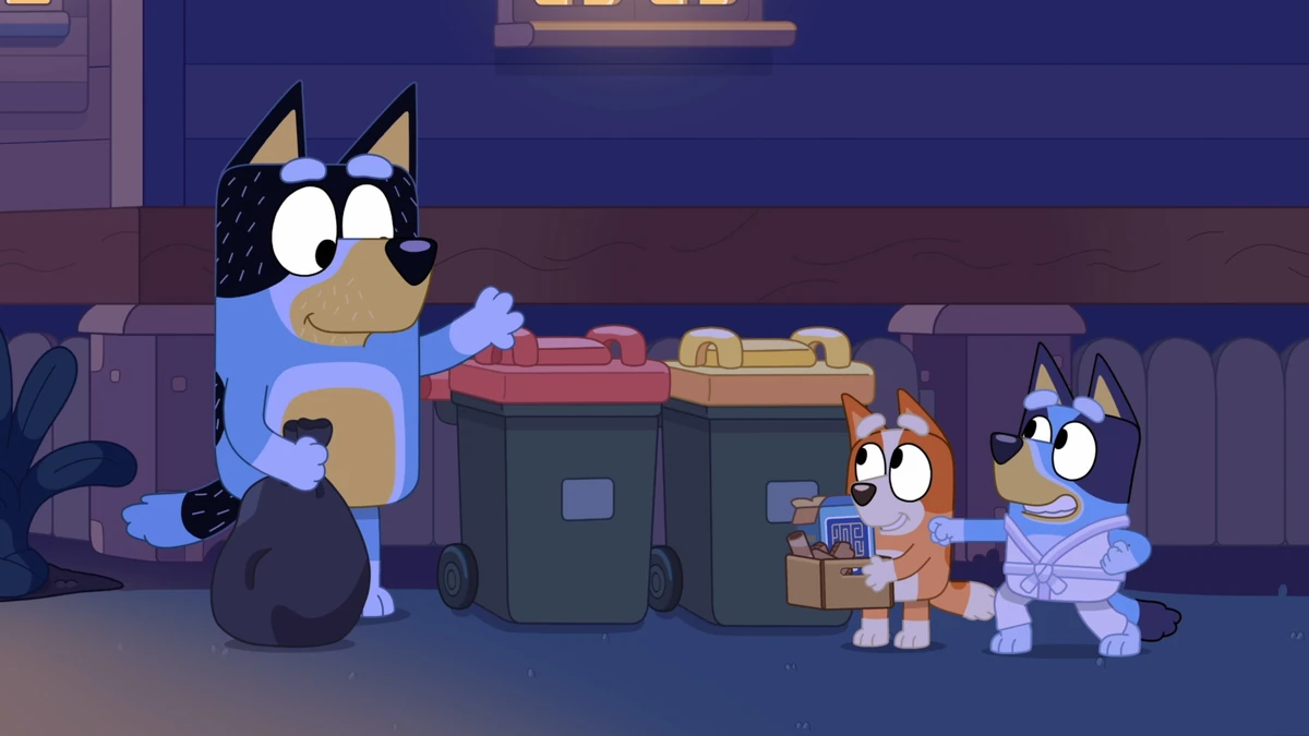 Bin Night/Gallery | Bluey Wiki | Fandom