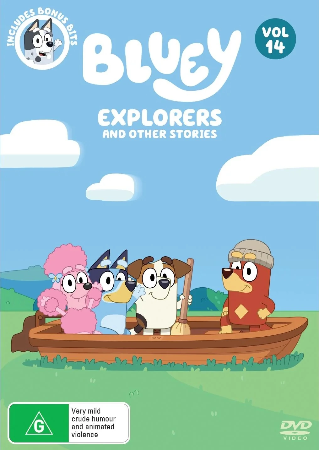 Bluey: Explorers and Other Stories Vol 14 (DVD) | Bluey Wiki | Fandom