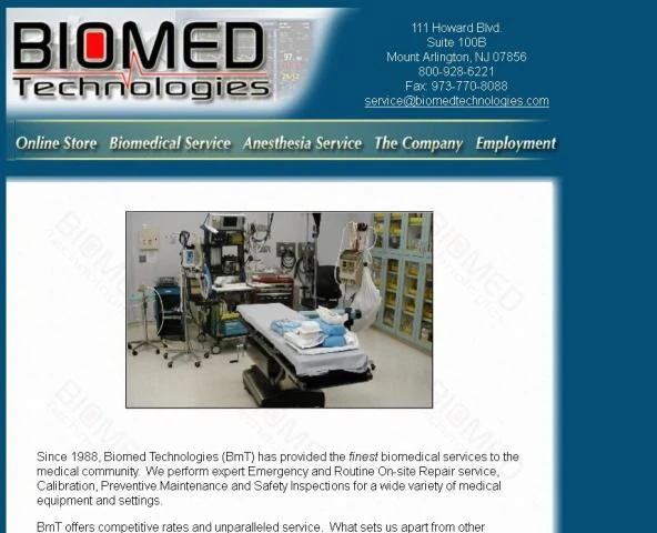 Biomed Technologies Inc. | BMET Wiki | Fandom
