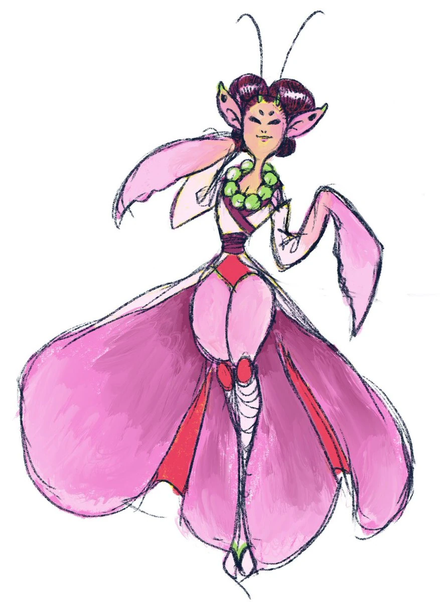 Orchid Mantis | BNHA Weasy AU Wiki | Fandom