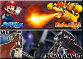 (1)Mario vs. Bowser vs (5)Ike vs. Black Knight 2011 | Board 8 Wiki | Fandom