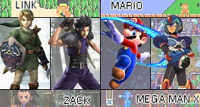 Link vs Zack Fair vs Mario vs Mega Man X 2008 | Board 8 Wiki | Fandom