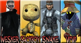 Albert Wesker vs Sackboy vs Solid Snake vs Vivi Ornitier 2008 | Board 8 ...
