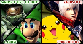 Master Chief vs Luigi vs Pikachu vs Dante 2007 | Board 8 Wiki | Fandom