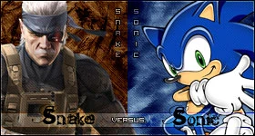 (1)Solid Snake vs (1)Sonic the Hedgehog 2006 | Board 8 Wiki | Fandom