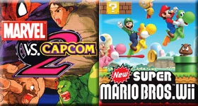 (8)Marvel vs. Capcom 2 vs (9)New Super Mario Bros. Wii 2010 | Board 8 ...