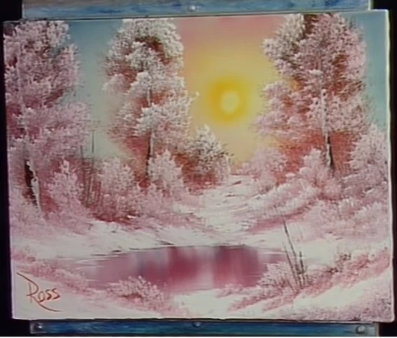 Winter Sun | Bob Ross Wikia | Fandom