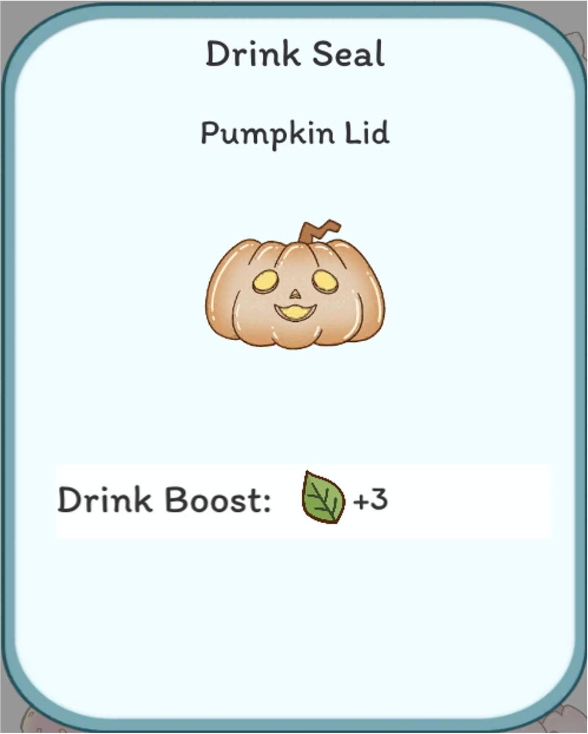 Pumpkin Lid | Boba Story Wiki | Fandom