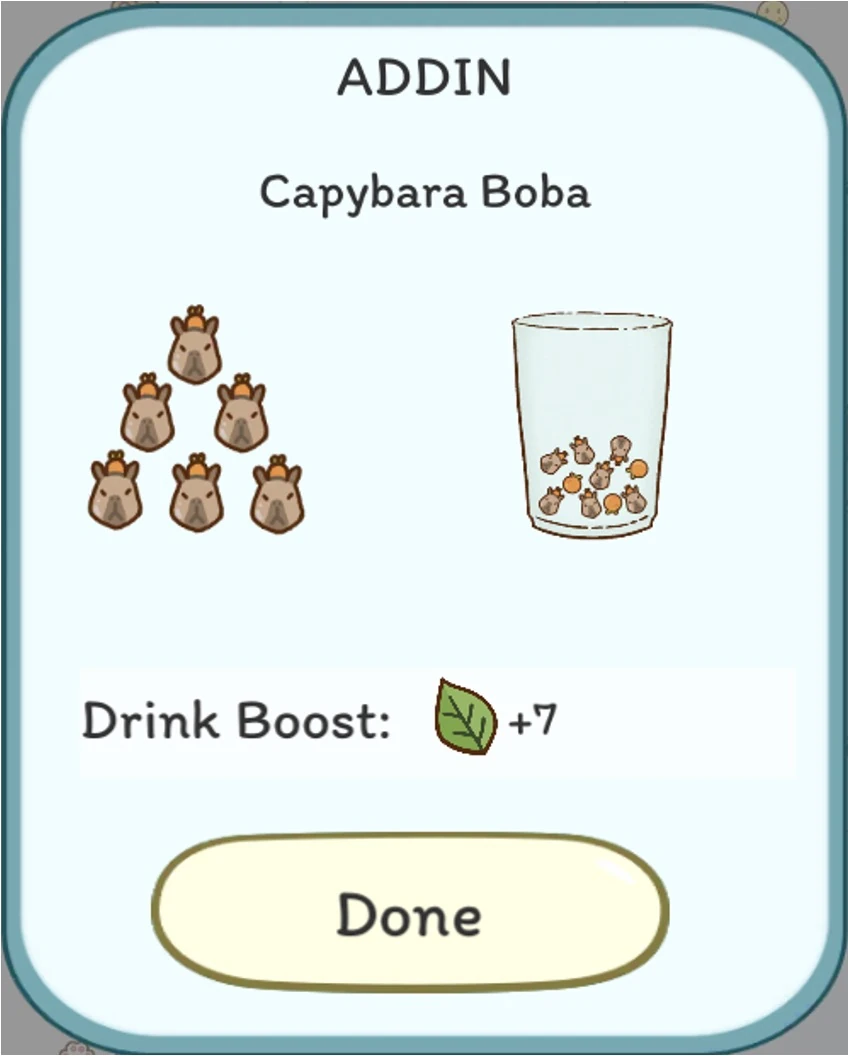 Capybara Boba | Boba Story Wiki | Fandom