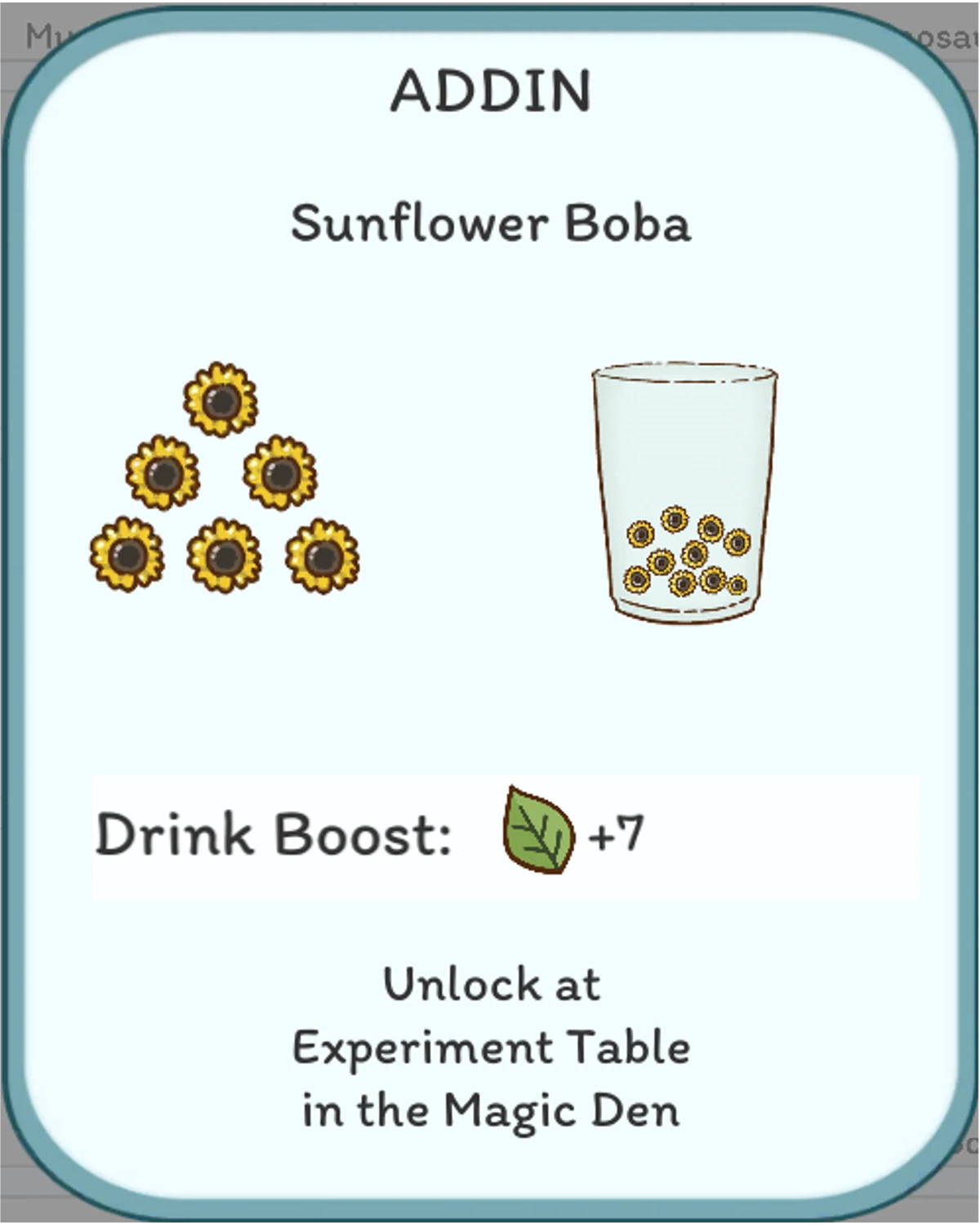 Sunflower Boba | Boba Story Wiki | Fandom