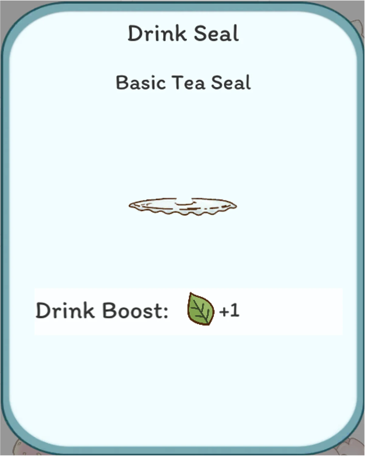 Basic Tea Seal | Boba Story Wiki | Fandom