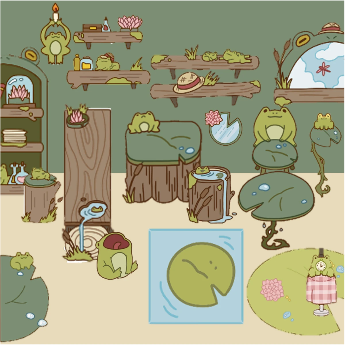 Frog Furniture | Boba Story Wiki | Fandom