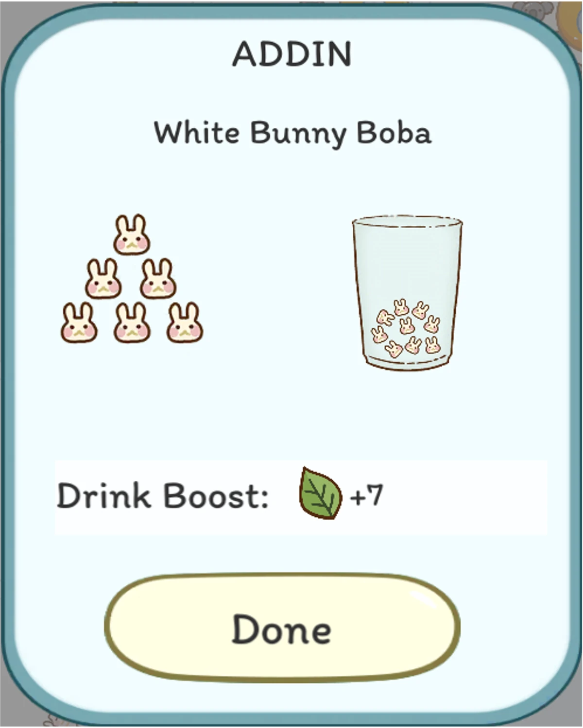White Bunny Boba | Boba Story Wiki | Fandom