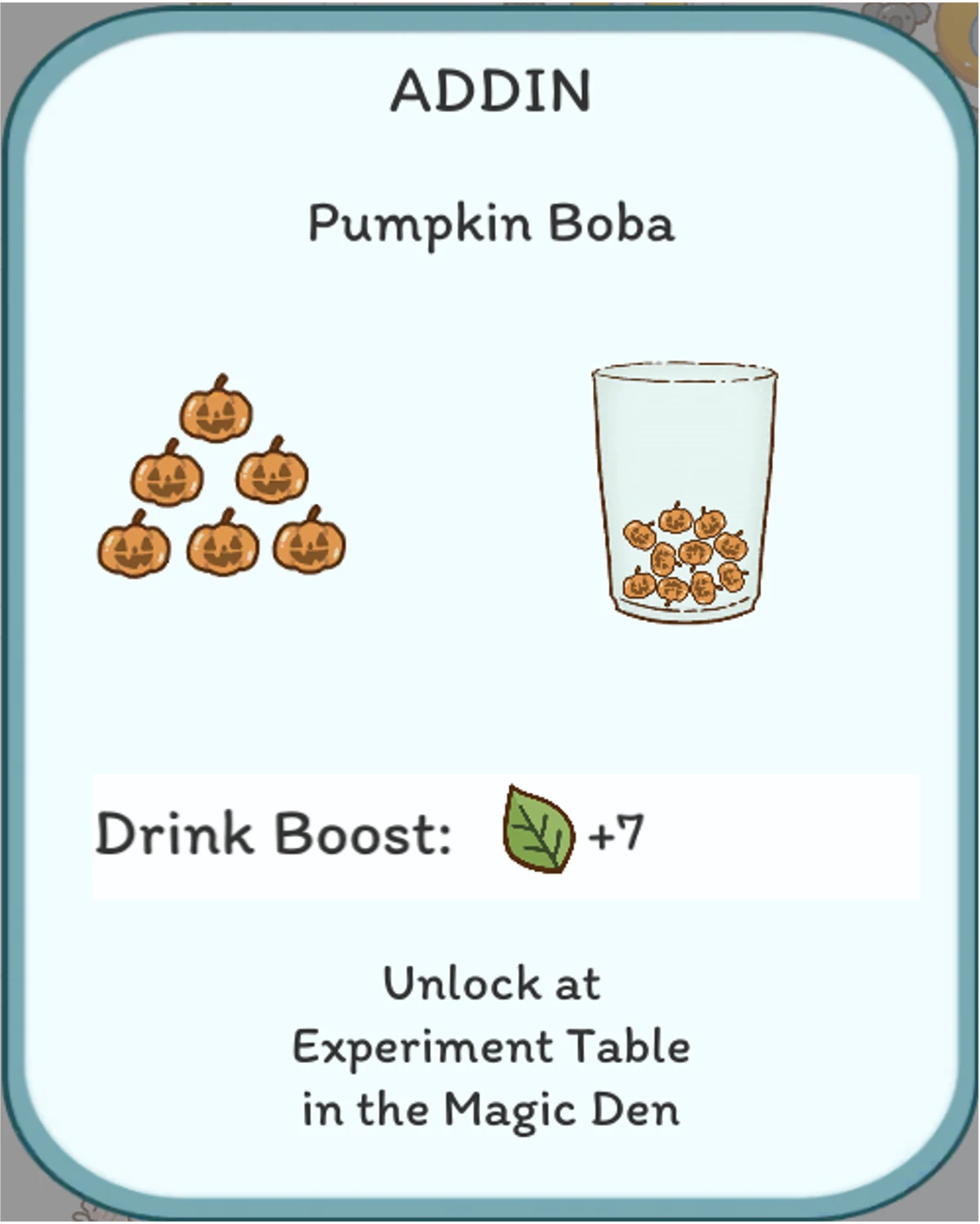 Pumpkin Boba | Boba Story Wiki | Fandom