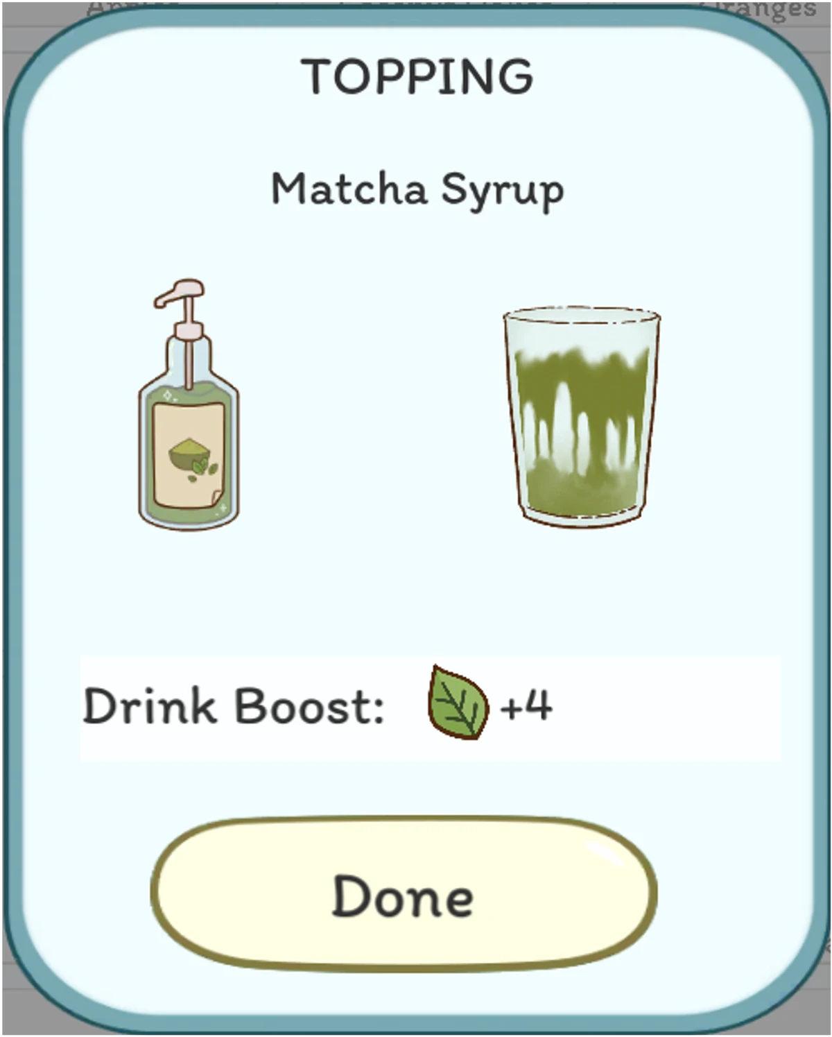 Matcha Syrup | Boba Story Wiki | Fandom