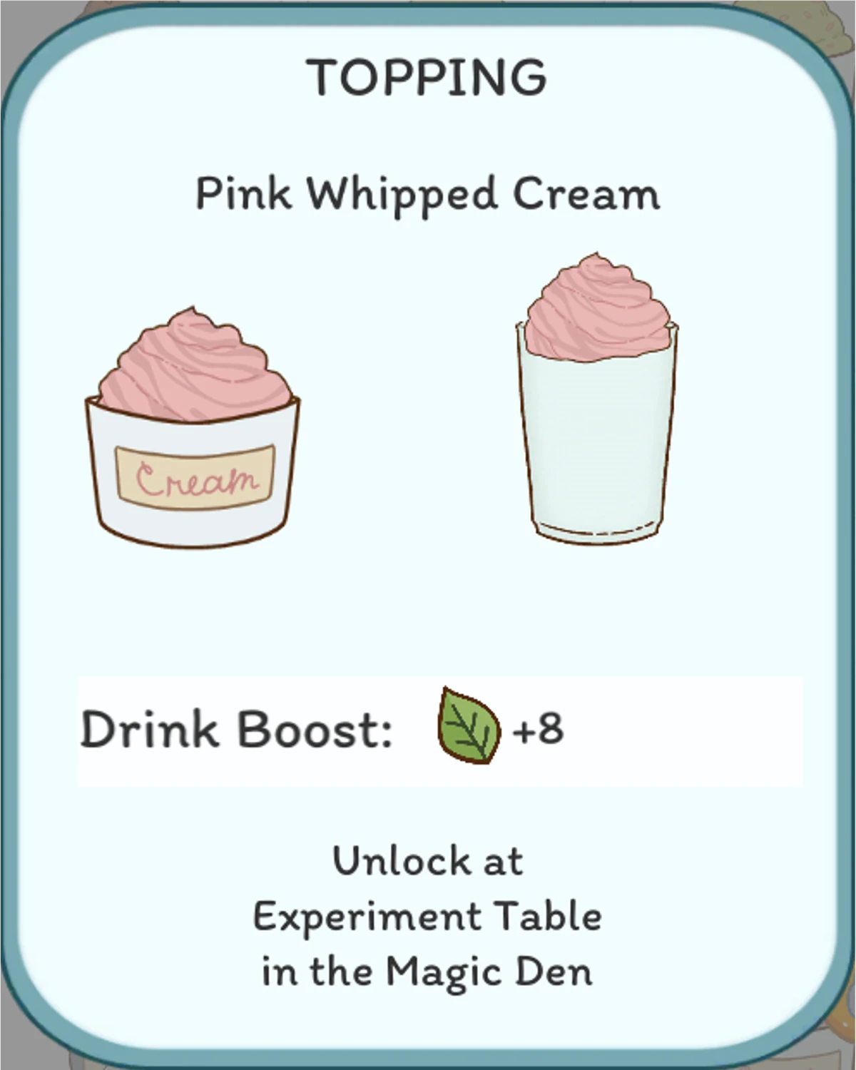 Pink Whipped Cream | Boba Story Wiki | Fandom