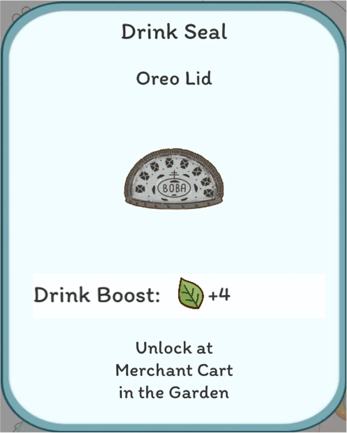 Oreo Lid | Boba Story Wiki | Fandom