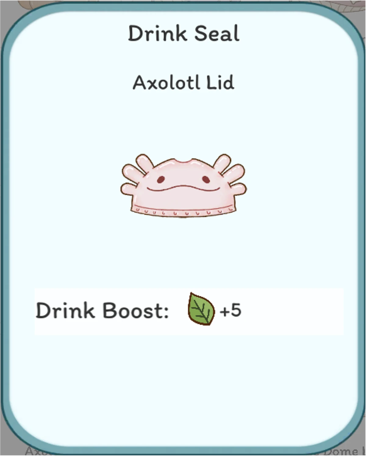 Axolotl Lid | Boba Story Wiki | Fandom